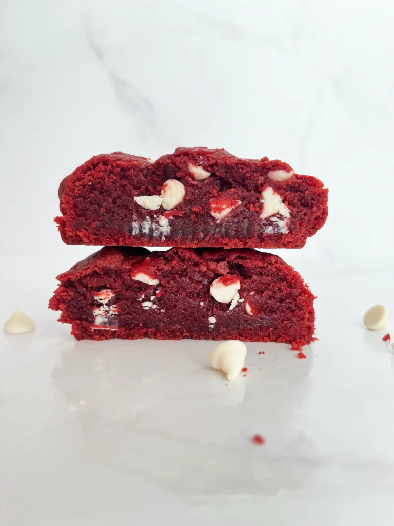 Galletas de red velvet - Estilo Nueva York | Receta fácil